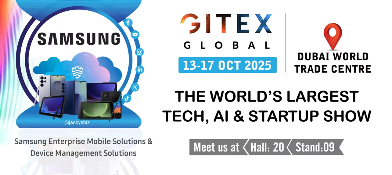 Gitex 2025: Secure BYOD with Samsung Knox & Jacky’s Business Solutions