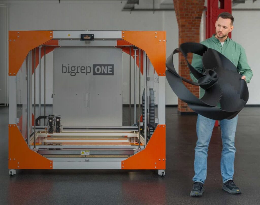 BigRep ONE Large Format 3D Printer UAE | 1m³ FDM Printer | Jacky's